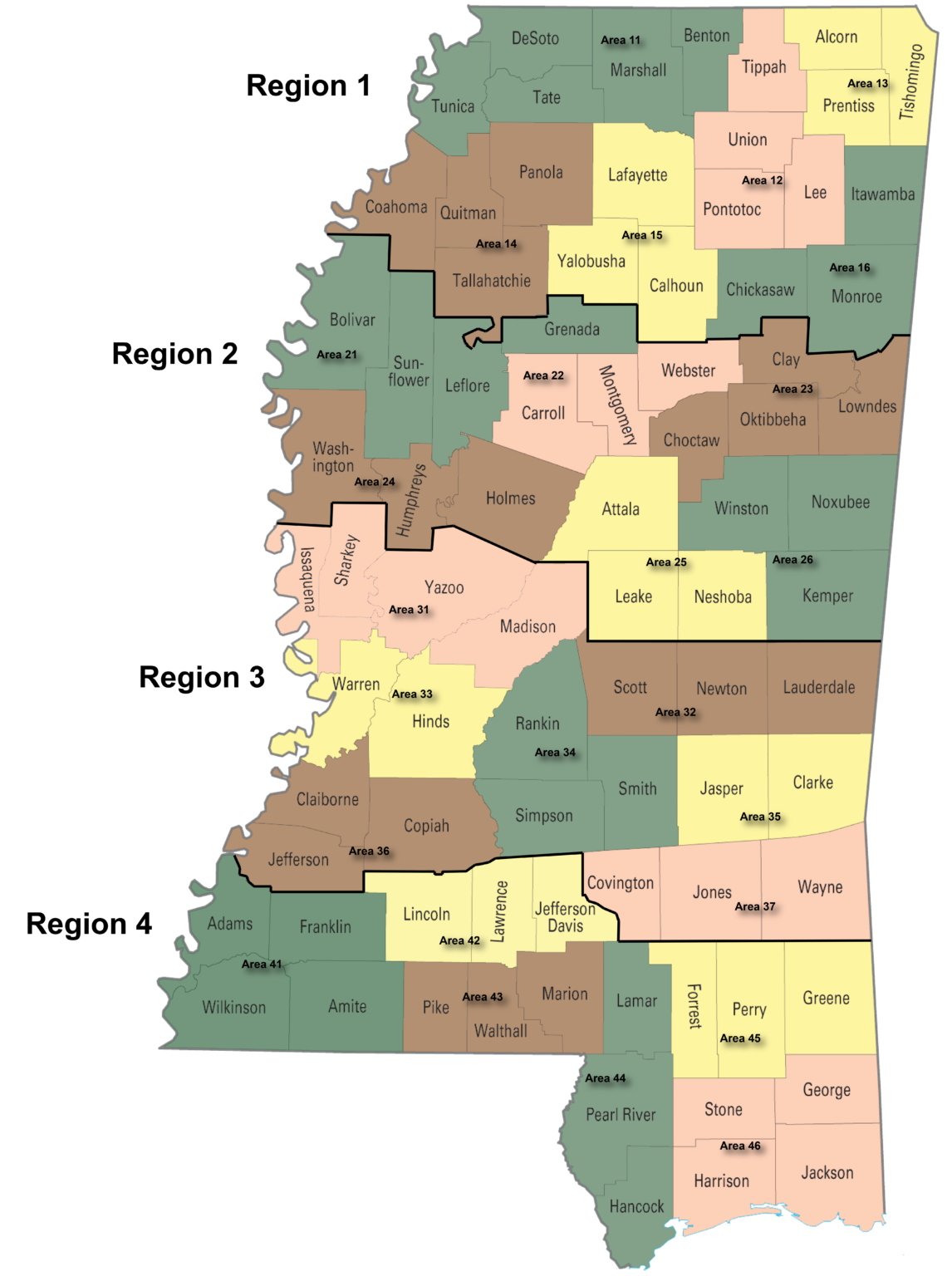 Region 3 - Mississippi Forestry Commission